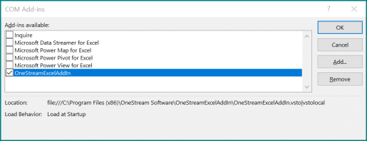 About Excel Add-In